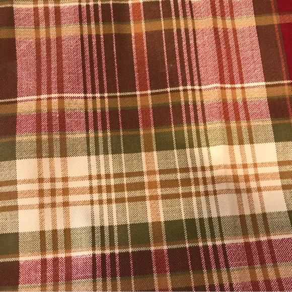 Springs Global | Accents | Set Of Plaid Tab Curtains | Poshmark